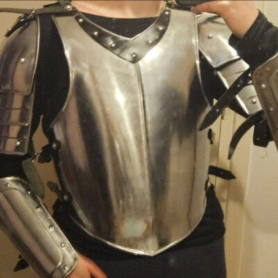 Medieval Knight Leg Guard &sabaton Armor, Larp Armor, Cosplay Armor ...