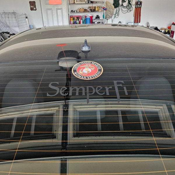 2x Semper Fi Vinyl Decal Sticker Different Colors & Size for Cars/bikes ...