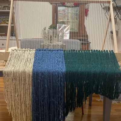 Huge Professional Weaving Loom Kit With Adjustable Stand 89 Cm X 87 Cm ...