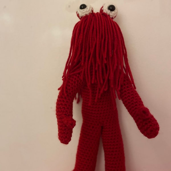 Red Guy Crochet Pattern PDF- Don't Hug Me I'm Scared - Etsy