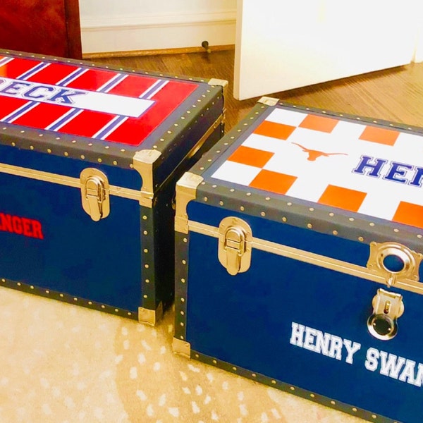 Custom Camp Trunk for Boys - Etsy
