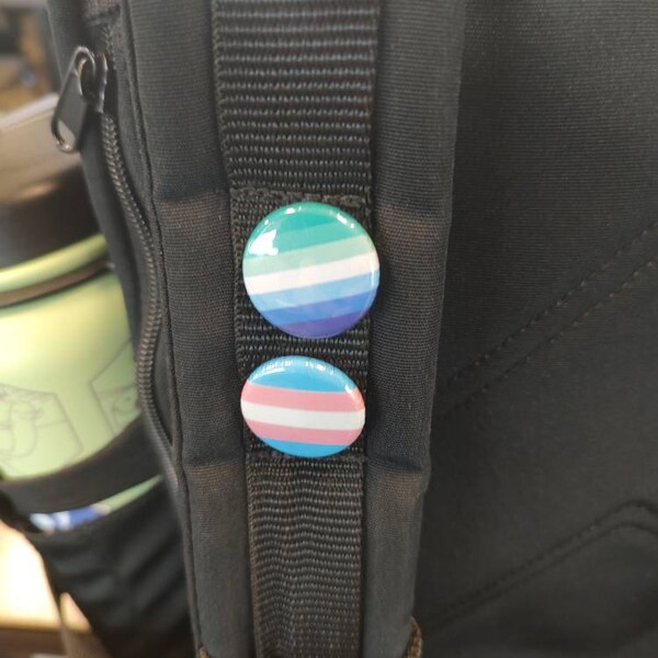 Aroace Aro Ace Pride Flag Pin Round Circle Button ~ 1" Pin 1.5" Pin 2. ...