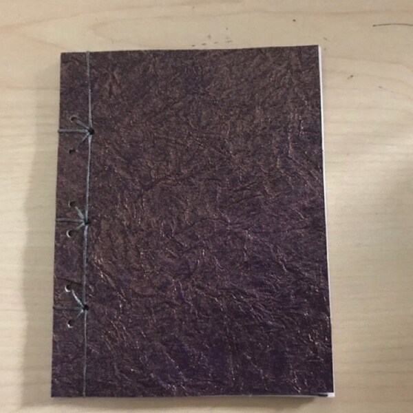 Unlined Mini Handmade Hardback, Casebound Blank Books, Journals ...