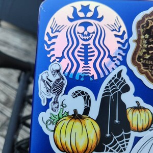 Skeleton Stickers Peace Sign Sticker Goth Stickers - Etsy