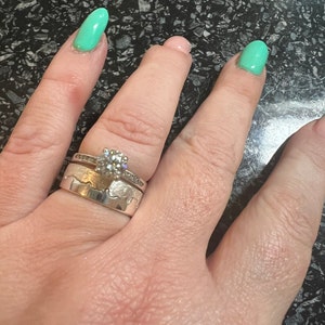 Custom Coastal Erosion Ring Silver Map Ring Map Jewellery Handmade Ring ...