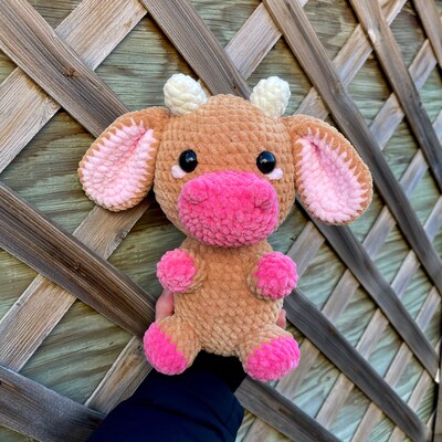 Libby Lou the Cow CROCHET PATTERN PDF - Etsy