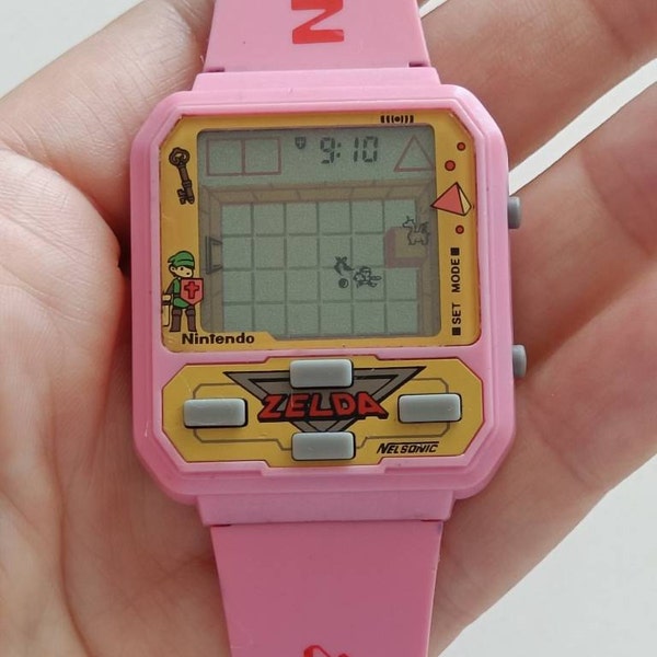 Nintendo Red Super Mario Bros Game Watch by Nelsonic Mint Unused in ...