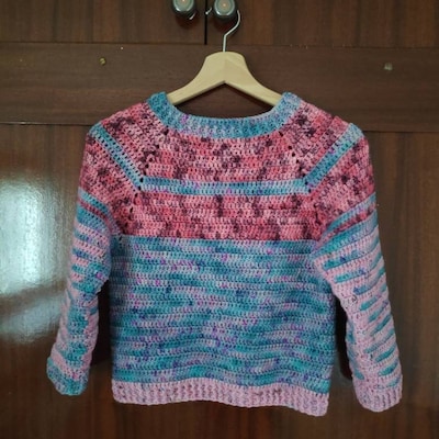 Everyday Raglan Sweater Crochet Pattern - Etsy