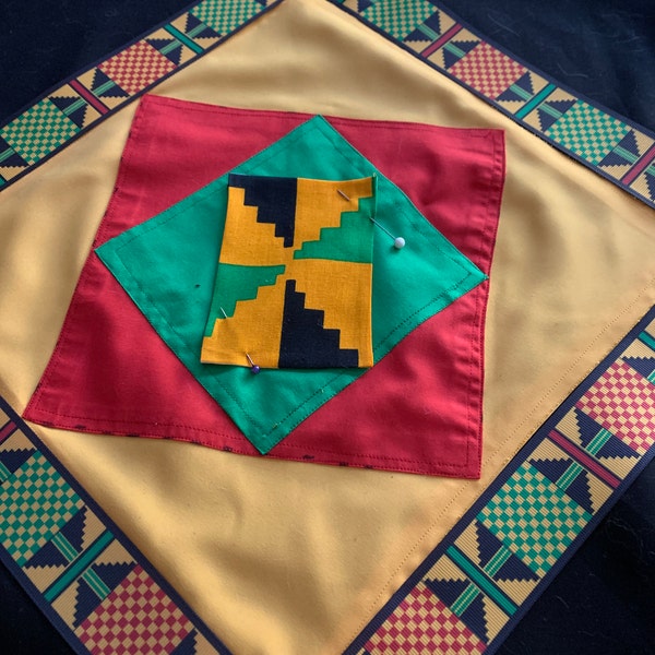 African Tribal Ribbon Kente Design for Juneteenth, Black History Month ...