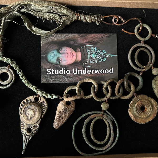 Rustic Dread Wrap, Earthy, Butterflies, Removable Dreads, Porcelain ...