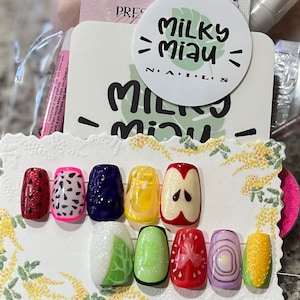 Crazy for Conchas Concha Pan Dulce Press on Nails Luxury Nails Handmade ...