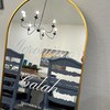Welcome Wedding Sign Customizable Names for Mirror, Acrylic, Cardboard ...