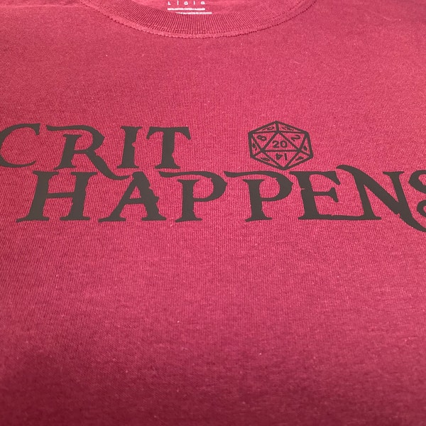 Crit Happens Svg, D20 Svg, D20 Shirt, Critical Svg, D&D Svg, Dungeons ...
