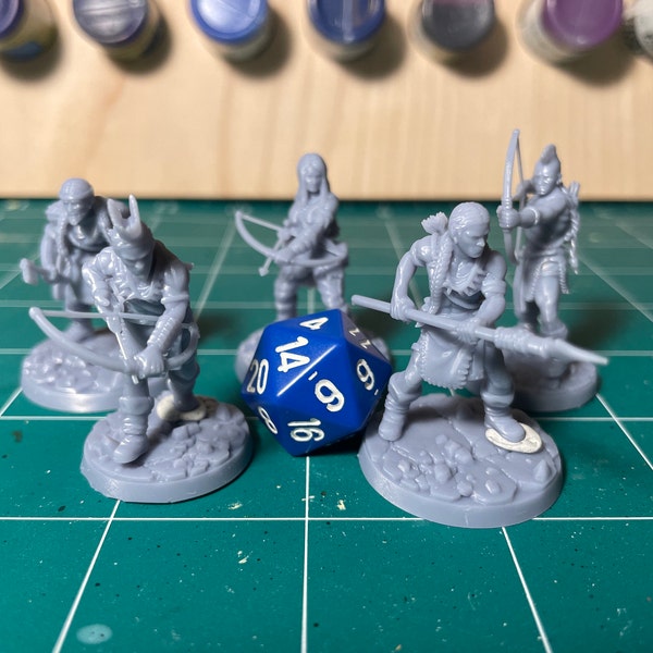 Native Warriors by Papsikels Miniatures - Etsy