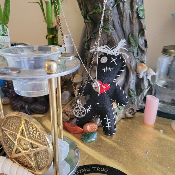 Empath Protection Poppet Voodoo Doll Nyx Karma Intentions Misfortune ...
