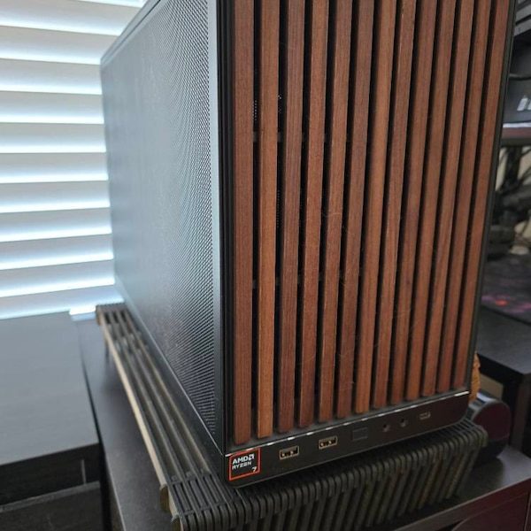 Handmade Wooden Monitor Stand: Japanese Minimalist Desk Riser - Etsy