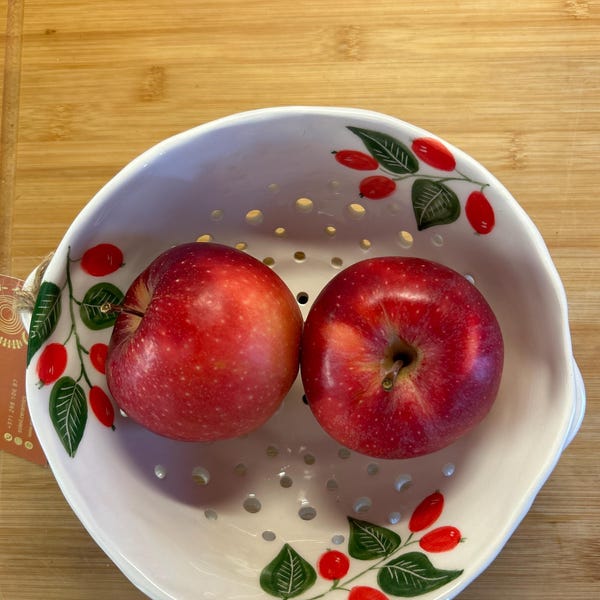 Colander “cornflowers” - Etsy