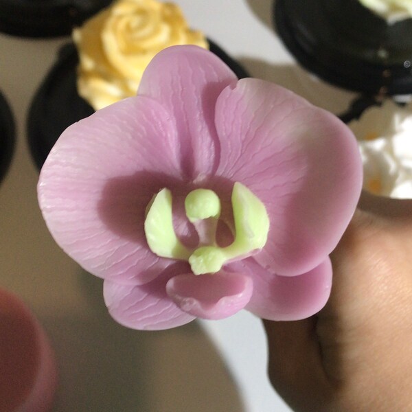 3D Small Phalaenopsis Orchid Mold, Orchid Silicone Mold, Soap Silicone ...