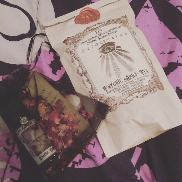 PSYCHIC TEA ~ Psychic Abili-tea ~ Organic Herbal Tea ~ Psychic Ability ...