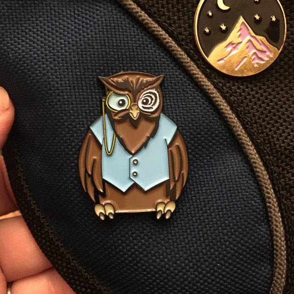 King's Quest V - Cedric the Owl Enamel Pin or Magnet - Retro Game Art ...