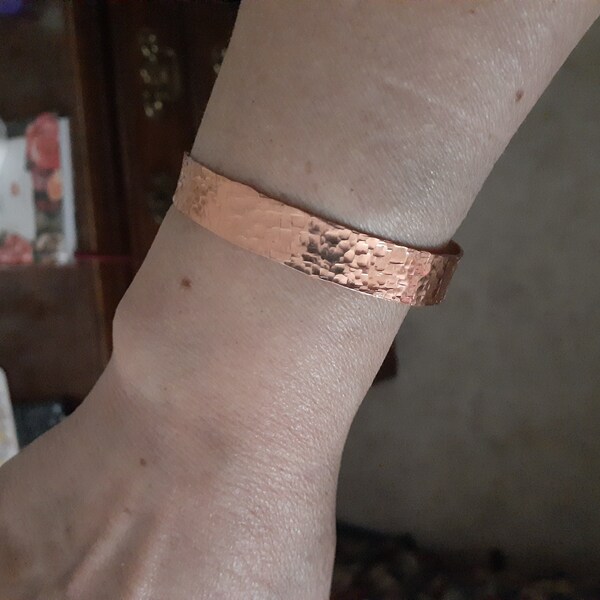 Matte Finish Gold Cuff, Half Inch Bangle, Gold Bracelet, Stackable ...