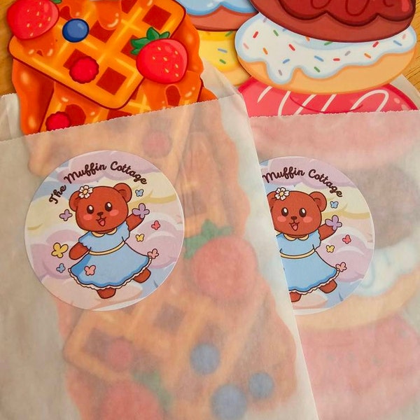 Pastel Donut Bookmark, Doughnut Bookmark, Desert Bookmark, Breakfast ...