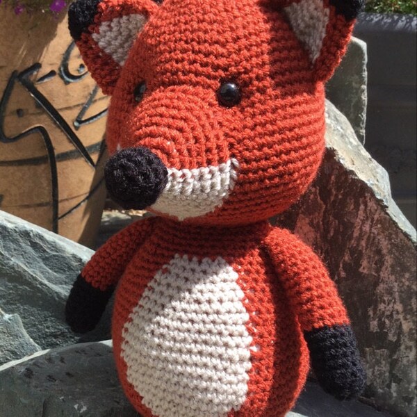 Amigurumi Crochet Pattern - Chester the Fox - Etsy
