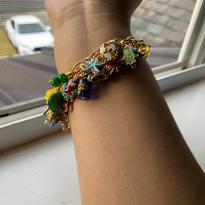 Small TOYS Charm Bracelet Whimsical & Playful - Etsy