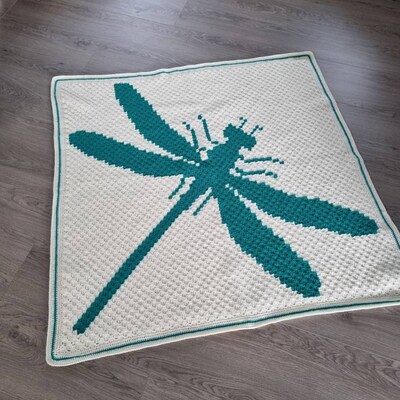 Football in Field Afghan C2C Crochet Pattern, Written Row Counts, C2C ...