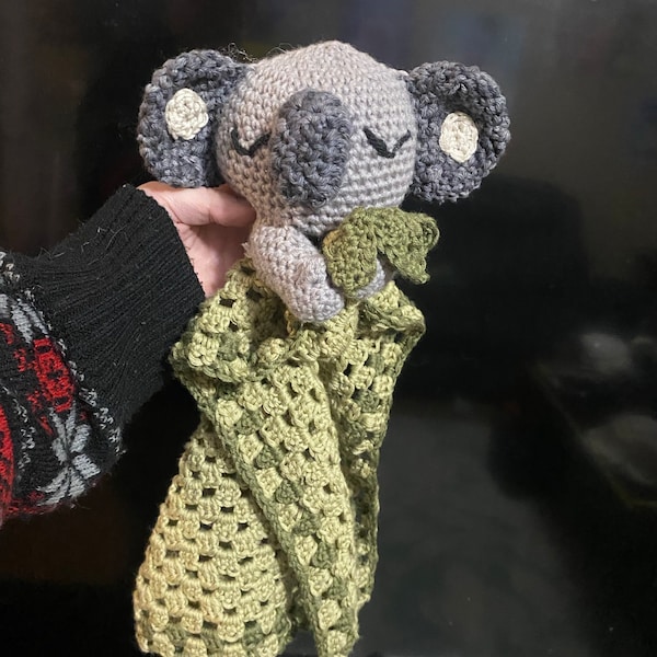 Niko the Koala Lovey Amigurumi Crochet Pattern - Etsy