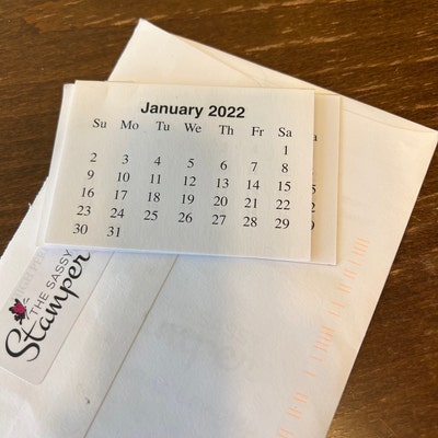 2024 Mini Calendar - Etsy