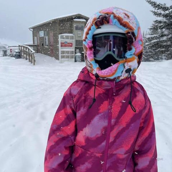 Fleece Ski Hood, Helmet Hood, Balaclava, Snoid Super Warm and Cozy ...