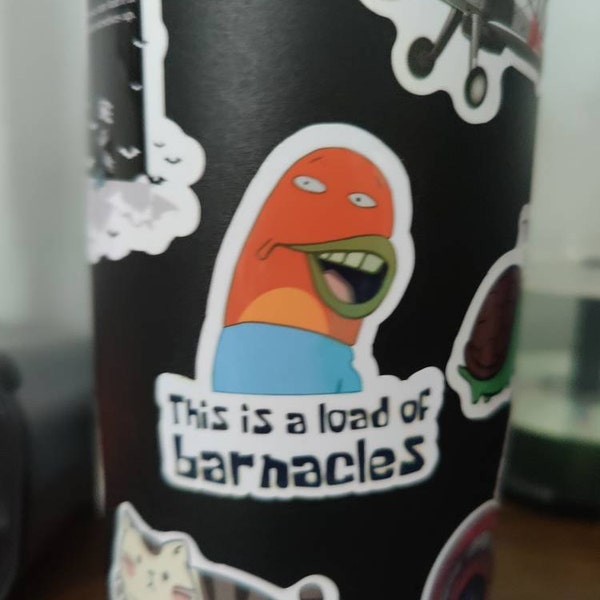 This is A Load of Barnacles Sticker, Waterproof Sticker, Laptop Sticker ...