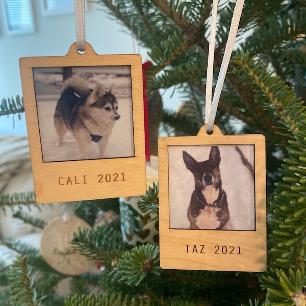 Personalised Hanging Photo Token - Etsy