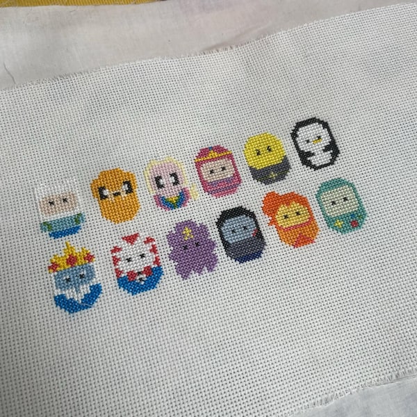 Adventure Time Clock Cross Stitch Pattern (PDF Download) - Etsy