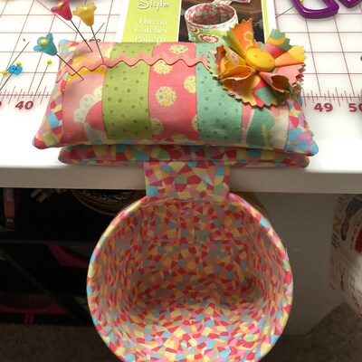 SEW IN STYLE Thread Catcher Sewing Pattern sewing Accessory Printed ...