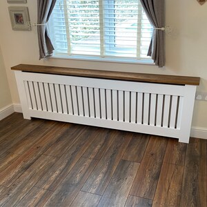 100% Solid Oak-top Radiator Covers - Etsy UK