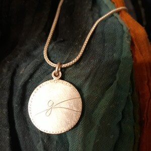 Handmade Round Photo Locket With Delicate Dandelions in | Etsy