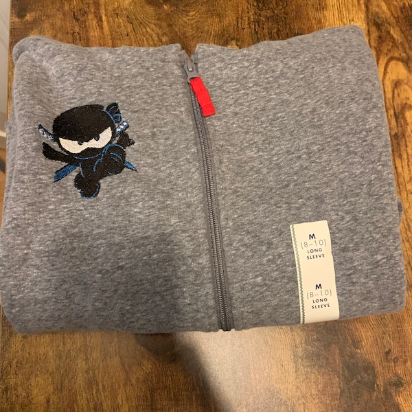NINJA BABY Embroidery Design (small/medium/large/jumbo Sizes ...
