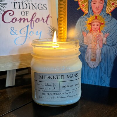 Midnight Mass incense, Balsam, Smoked Citrus: Catholic Inspired 100% ...