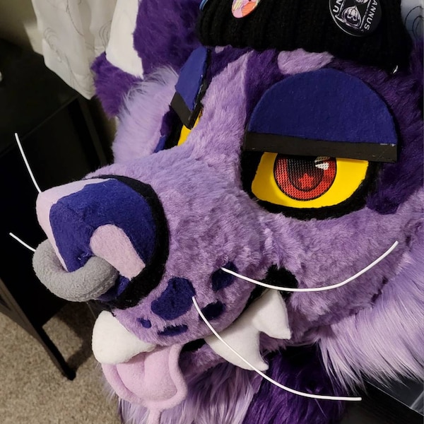 MADE TO ORDER Custom Digitigrade Fursuit Feet Paws Costume Slippers ...