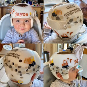 Doc Band Baby Helmet Bear Graduation Shirt Cranial Band Decal | Etsy