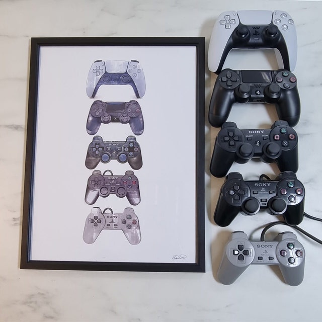 Playstation Controller Evolution