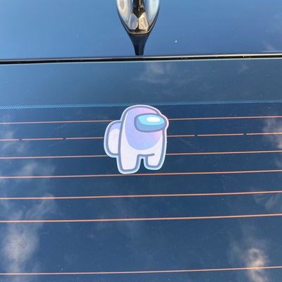 Holographic Among Us Crewmate Sticker - Etsy