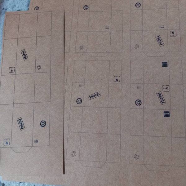 PRINTABLE Template | MAKE a Mailbox! Miniature USPS Mail Drop Box With ...