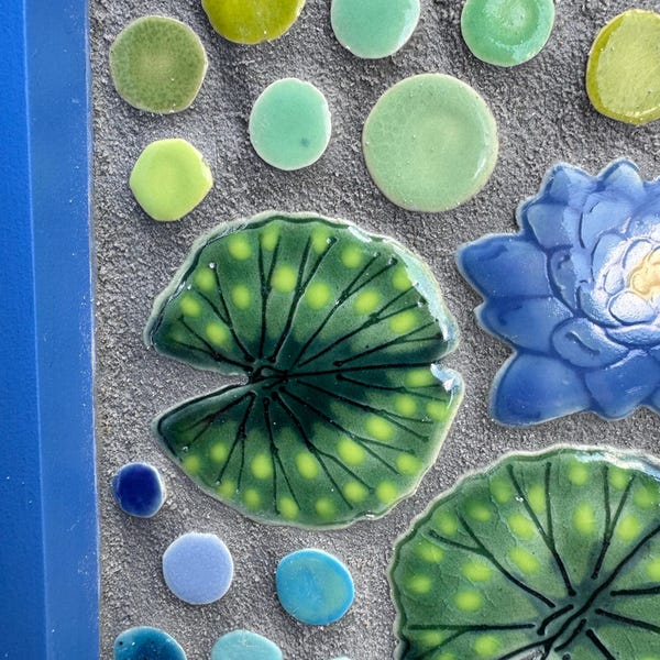 Rainbow Trout Mosaic Tile, Original Design Handmade Ceramic, Choose ...