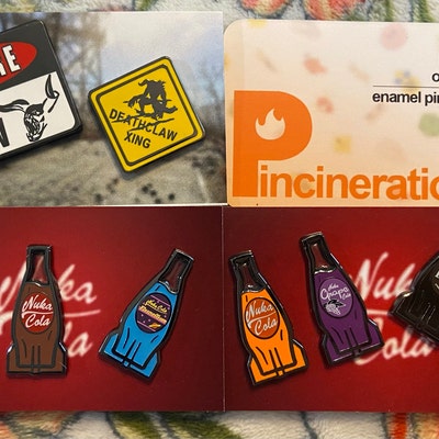 Nuka Cola Enamel Pin - Etsy