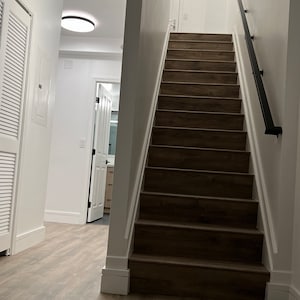 Modern Horizontal Adjustable Railing Banister System for - Etsy