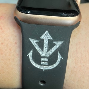 Custom Engraved Silicone Watch Band - Etsy