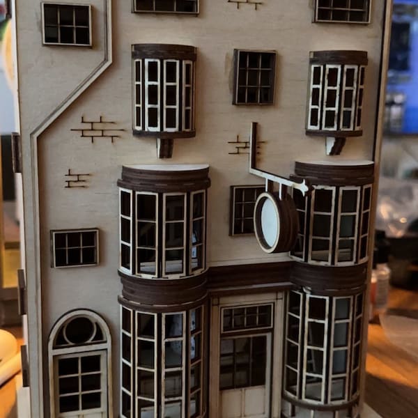 The "magic Wand Shop", Miniature Kit Model, Handmade in the Uk ...